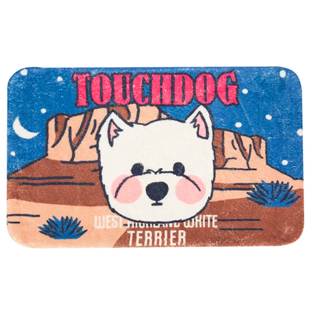 Touchdog 50cm Rectangle Pet Resting Mat Terrier - Bunnings Australia