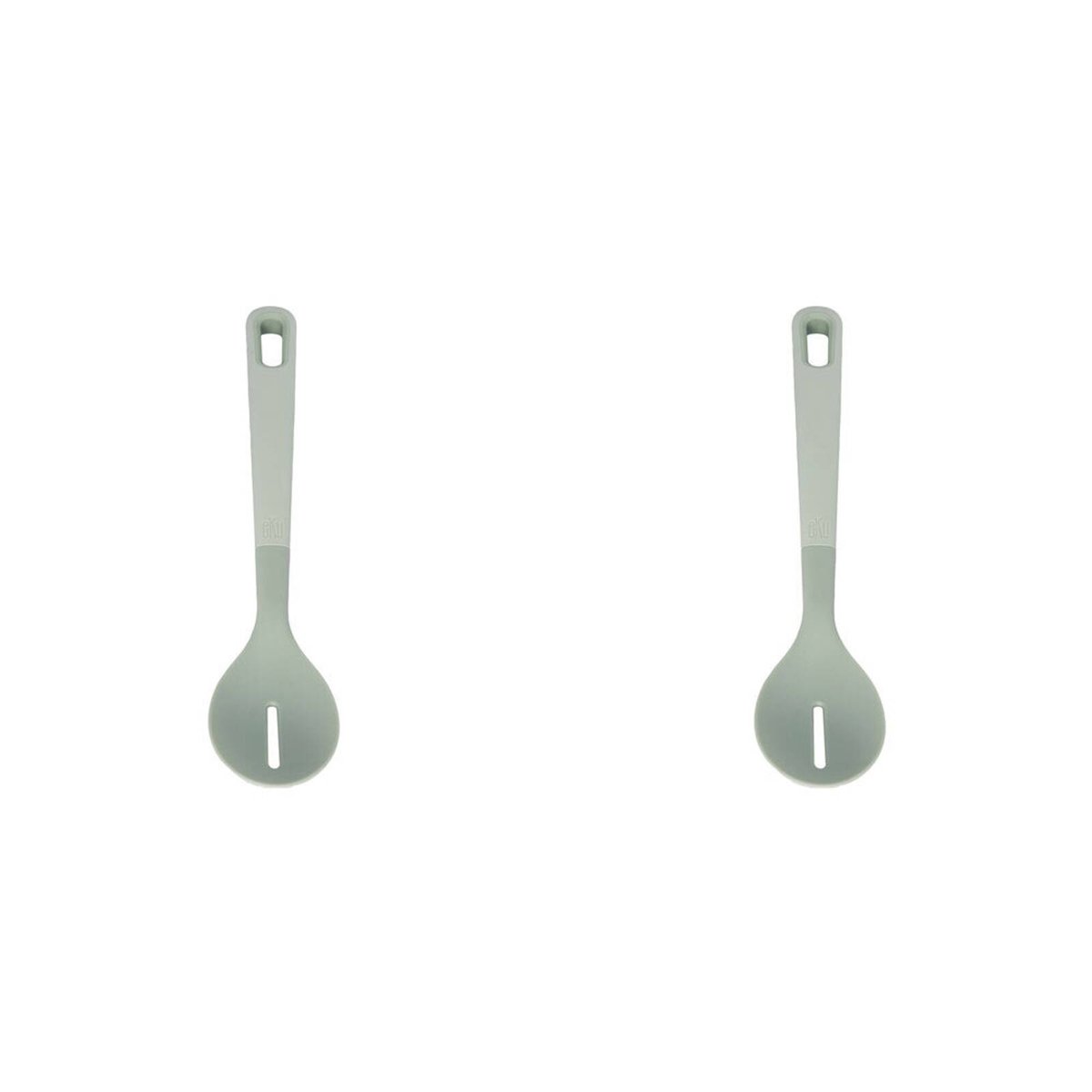 2PK eKu Upcycle Soft Grip Slotted Spoon - Avocado Green - Bunnings ...