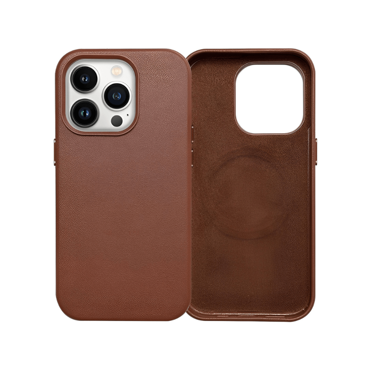 12 Pro Brown Magsafe Wallet Leather Case For Iphone - Bunnings Australia