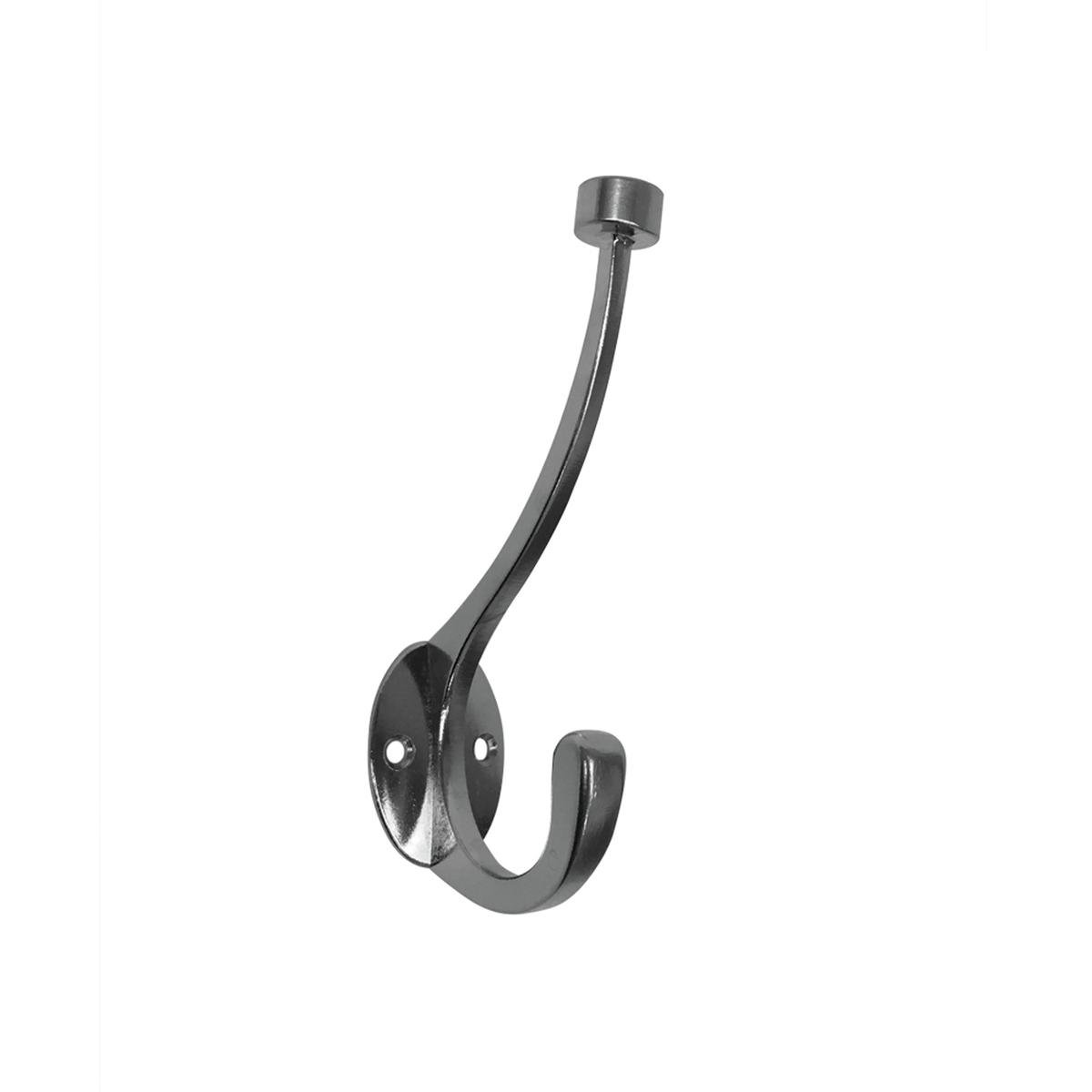 Adoored Double Satin Chrome Robe Deco Hook - Bunnings Australia