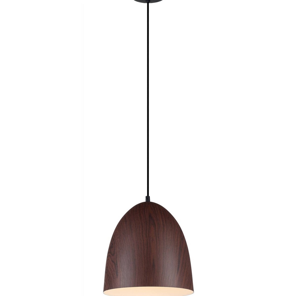 CLA Lighting Ligna Oblong Pendant Light Black Walnut - Bunnings Australia