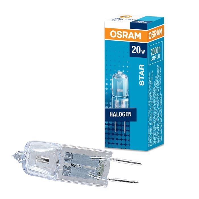Osram G4 Halogen 320lm Warm White Dimmable Capsule 20W Light Globe ...