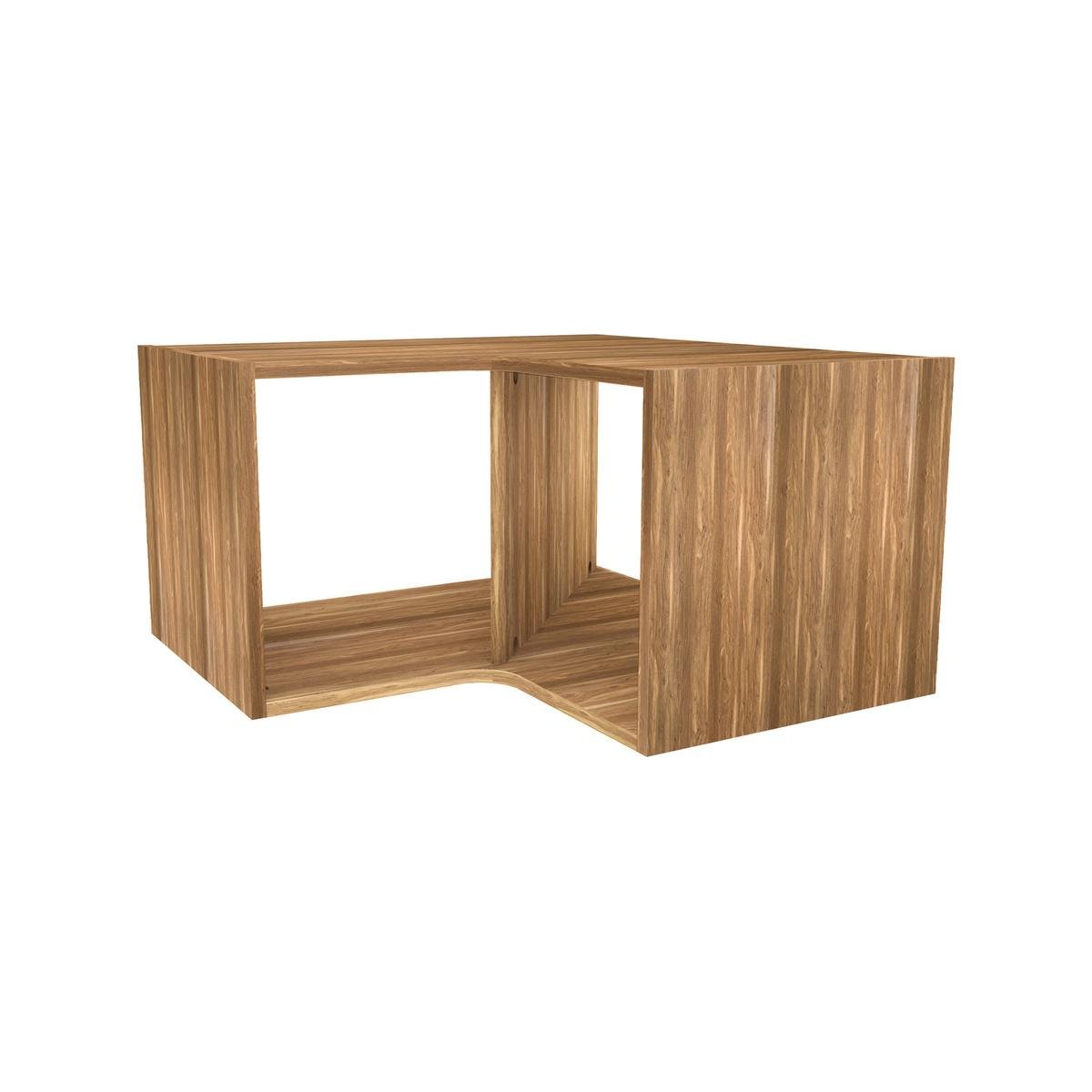 Lugna 368 x 682 x 390mm Cove 1x2 Cube Corner Unit - Bunnings Australia