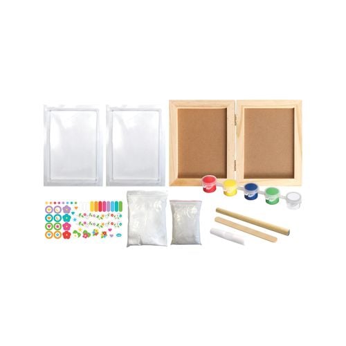 Boyle Crafty Creators Plaster Print Keepsake Frame Project Kit ...