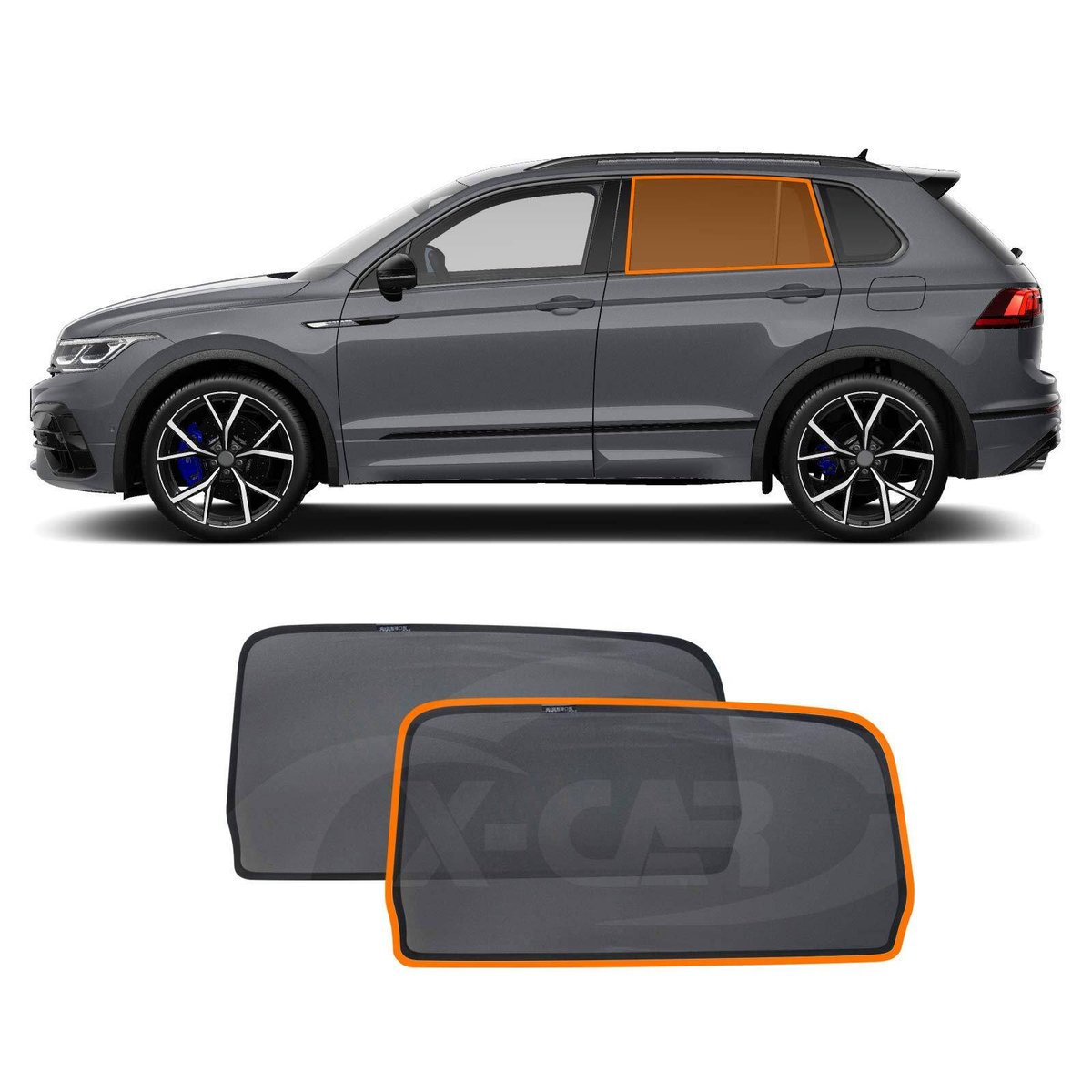 Rear Window Sun Shade for Volkswagen VW Tiguan 2016-2024 Car Sun Blind ...