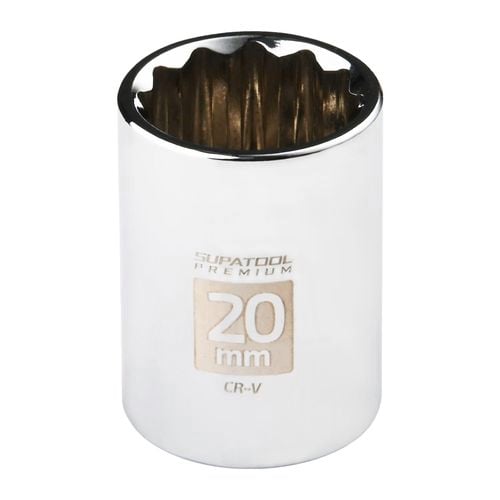 Supatool Premium 20mm 1/2" Drive Socket - Bunnings Australia
