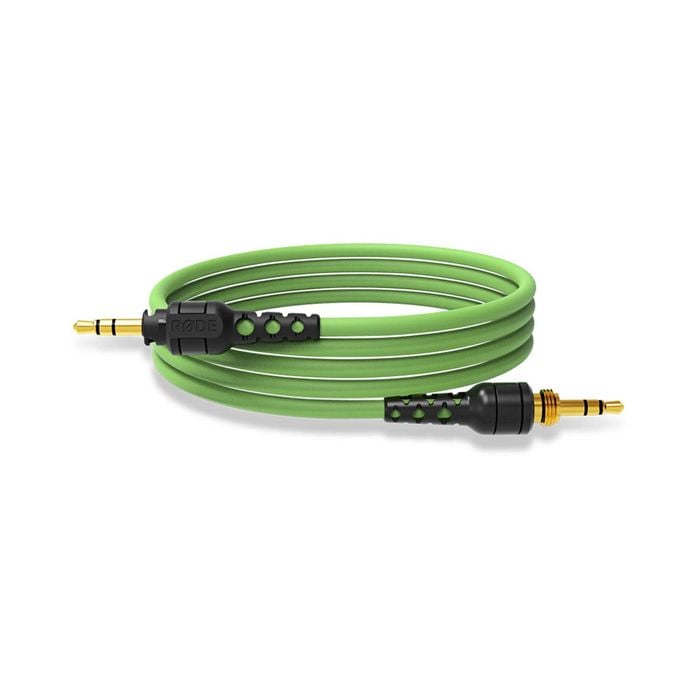 Rode 1.2m Green Headphone Cable - 3.5mm Connection with 1/4" Adaptor ...
