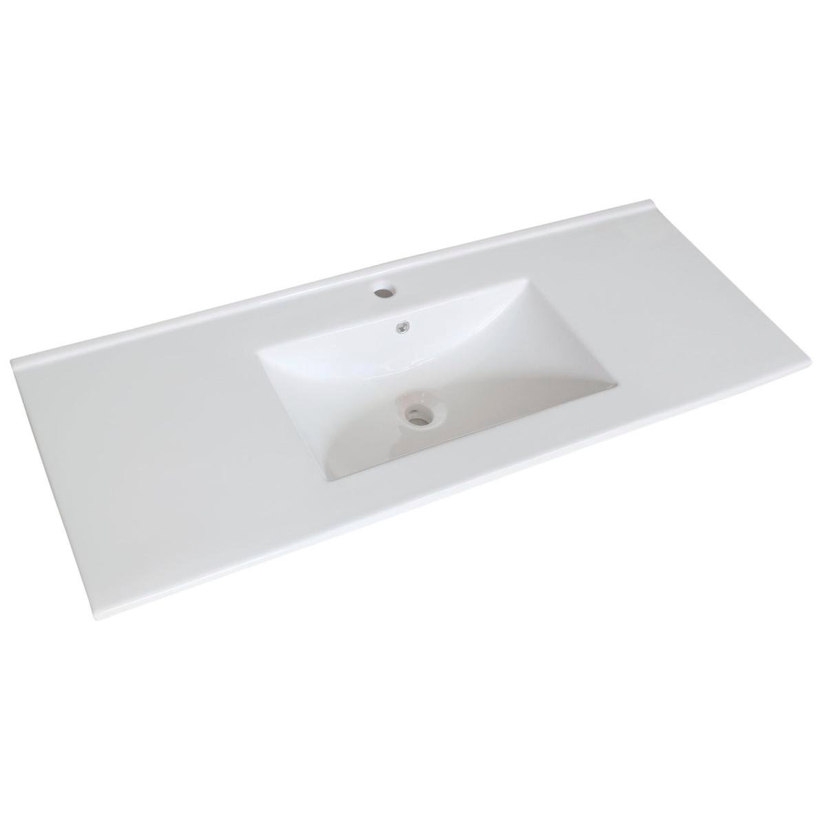 Mondella Rococo 1200mm Ceramic Vanity Basin With 1 Tap Hole - Bunnings ...
