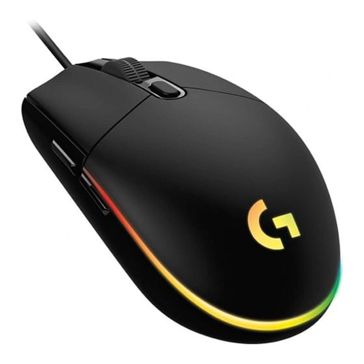 Logitech G203 LightSync RGB Colour Wave Optical Gaming Mouse - Black ...