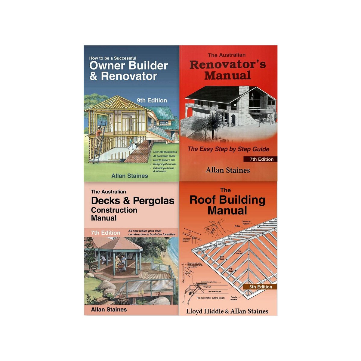 Owner Builder Renovator Decks & Pergolas Roof Building Allan Staines ...