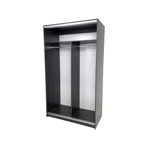 Bedford 1150mm Dark Oak 2 Door Sliding Robe Frame - Bunnings Australia