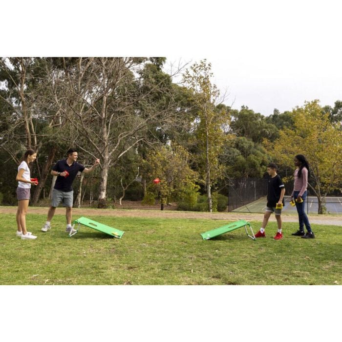 Go Play! Fabric Bean Bag Toss game- Green - Bunnings Australia