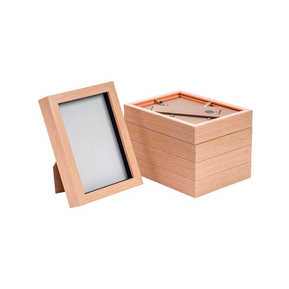 Nicola Spring Shadow Box Frames - 5 x 7" - Pack of 5 - Bunnings Australia