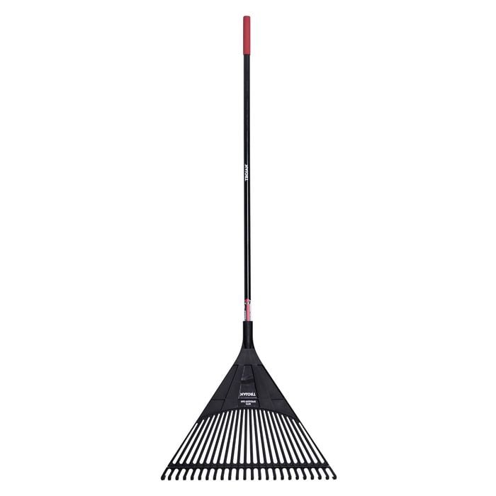 Trojan 610mm Leaf Rake with Spreader Bar Steel Handle - Bunnings Australia