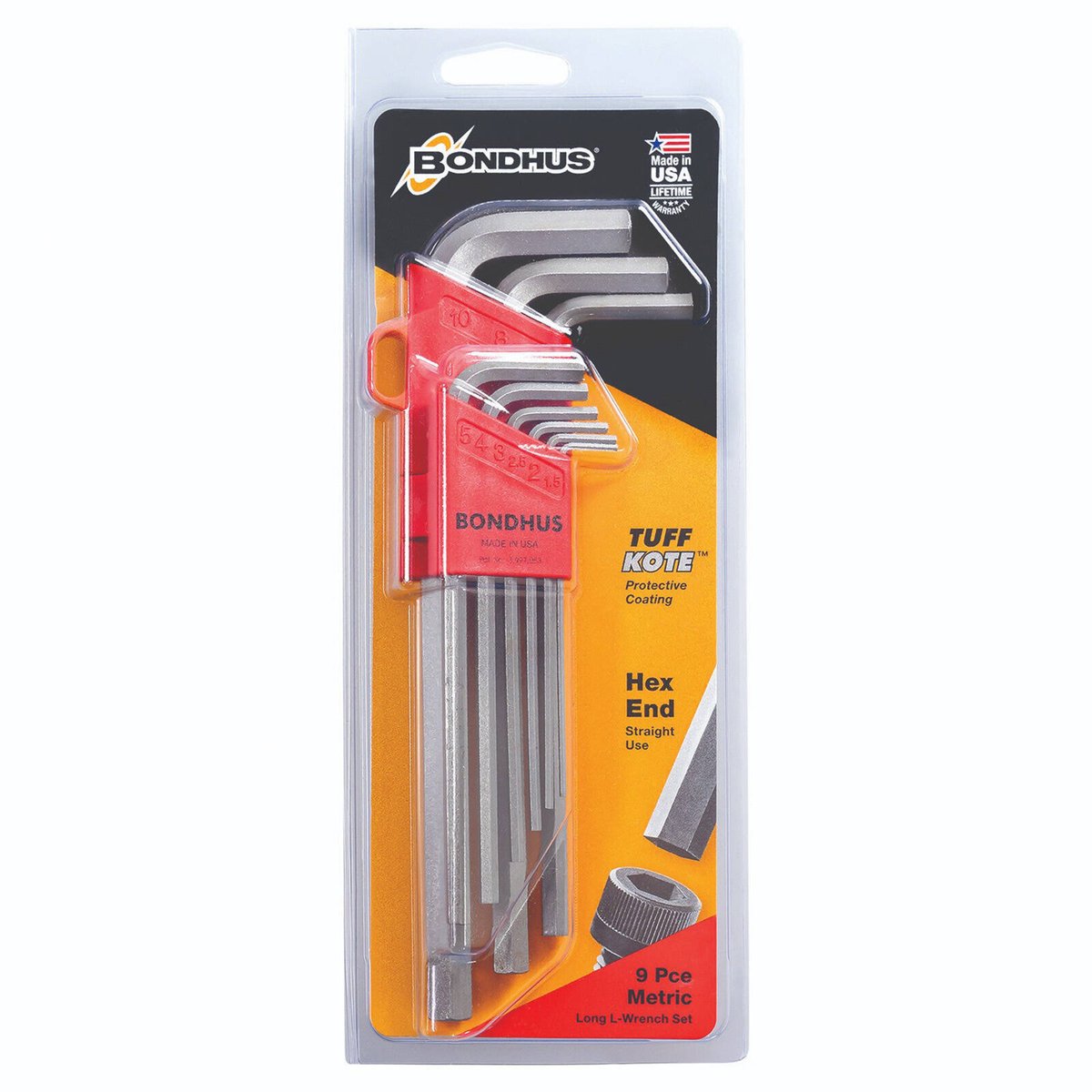 Bondhus 9 Piece Metric Long Keys Hex Set - Bunnings New Zealand