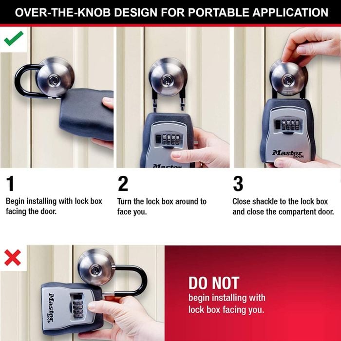 Master Lock Portable Key Storage Safe - Bunnings Australia