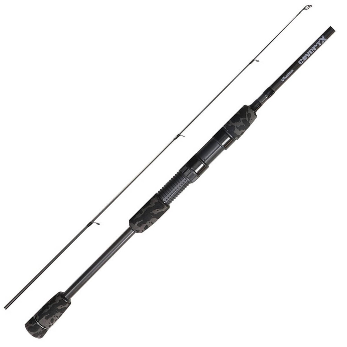 7ft Okuma Covert X 1-3kg Spin Rod - 2 Piece Graphite Composite Spinning ...