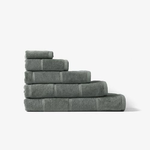Linen House Velour 5 Piece Towel Set - Storm - Bunnings Australia