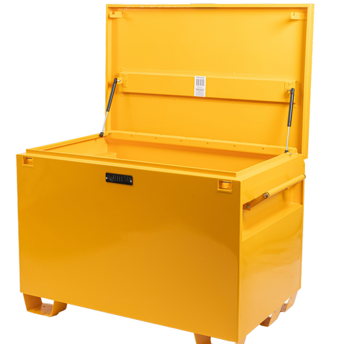Rhino 1175 x 755 x 850mm Powder Coated Site Box - Bunnings Australia