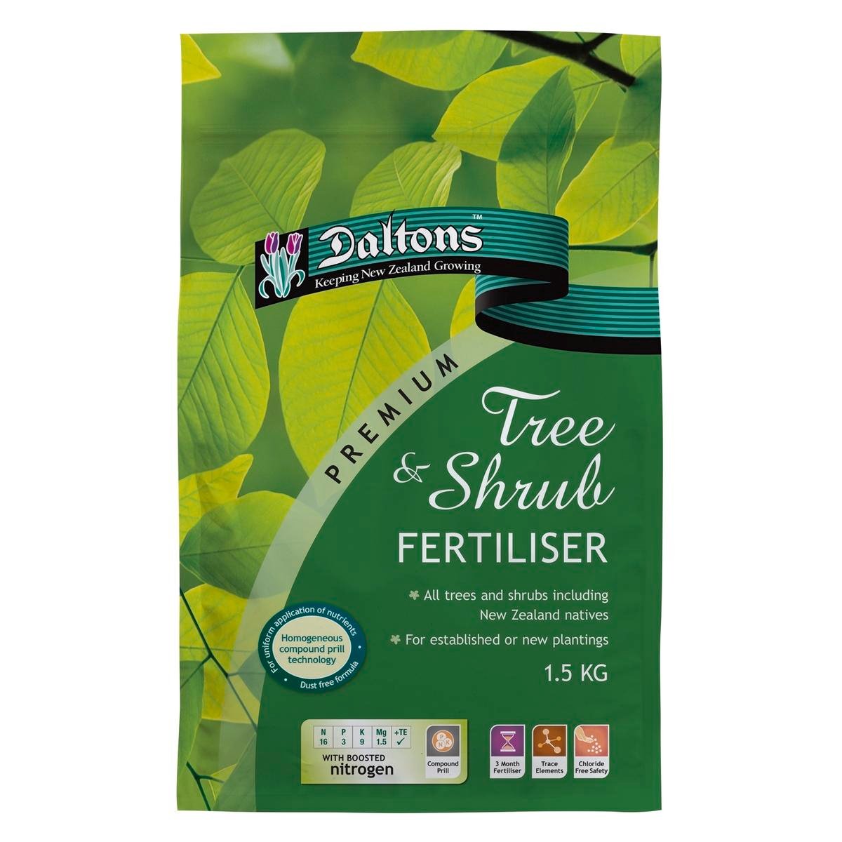 Daltons 1.5kg Premium Tree And Shrub Fertiliser - Bunnings New Zealand