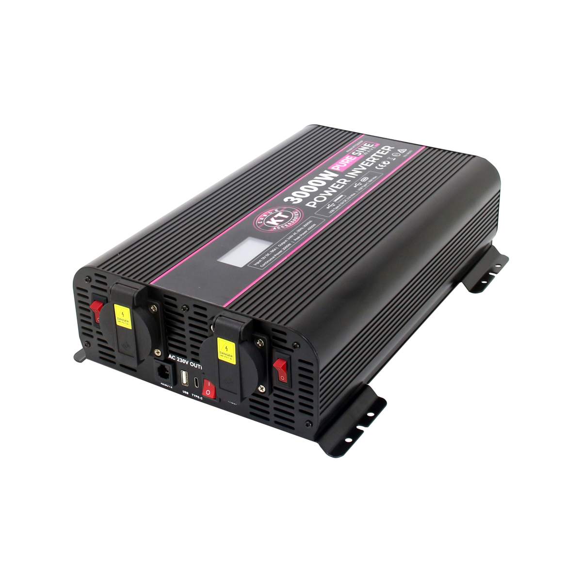 KT Cables 3000W Pure Sine Wave Solar Inverter Kit - Bunnings Australia