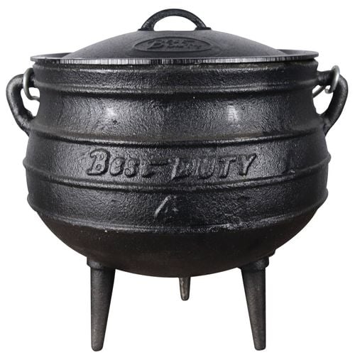 Best Duty - Potjie Pot (3-Legged) - Oil Cured - Size 4 - Bunnings Australia