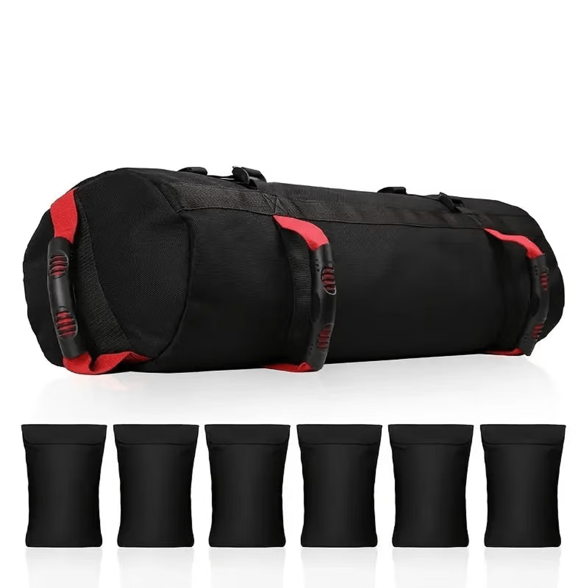 NNETM 7pcs Fitness Weighted Sandbag Set - Heavy Duty Exercise Equipment ...