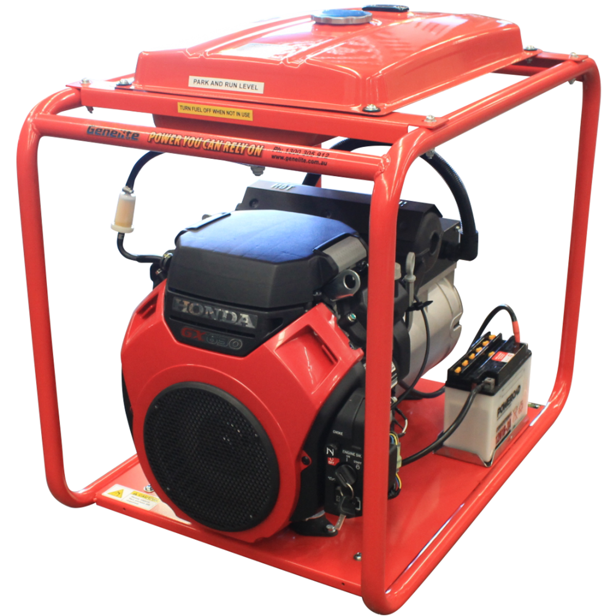 Honda 11kVA Generator Electric Start 25Ltr LRT Single Phase - Bunnings ...