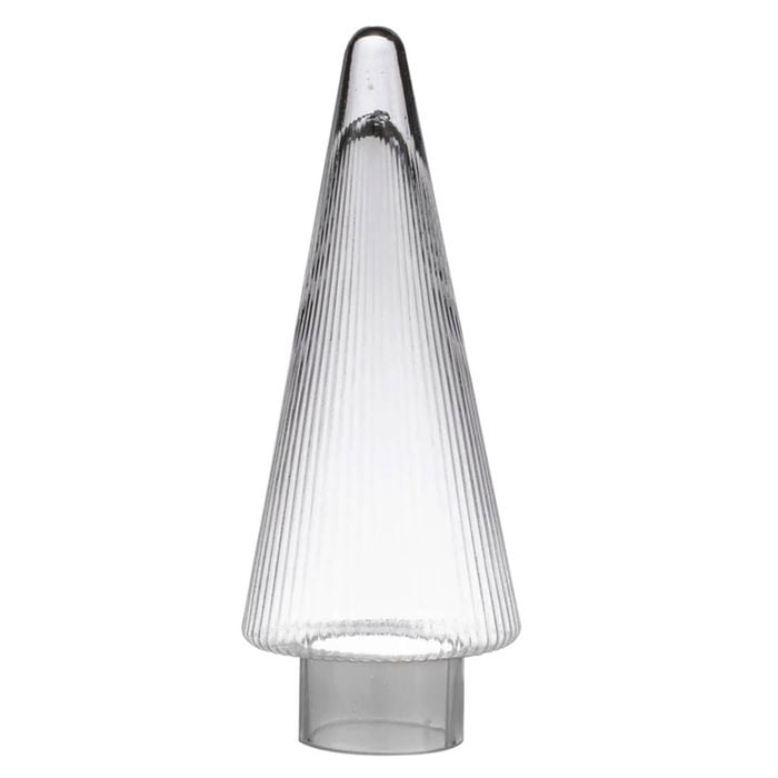 Ladelle Twinkle Christmas Tree 30x12x12cm Glass Tealight - Bunnings ...