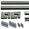 Matrix 2425 x 1220 x 28mm C-Channel Frame Kit - Slate Grey (Colorbond ...