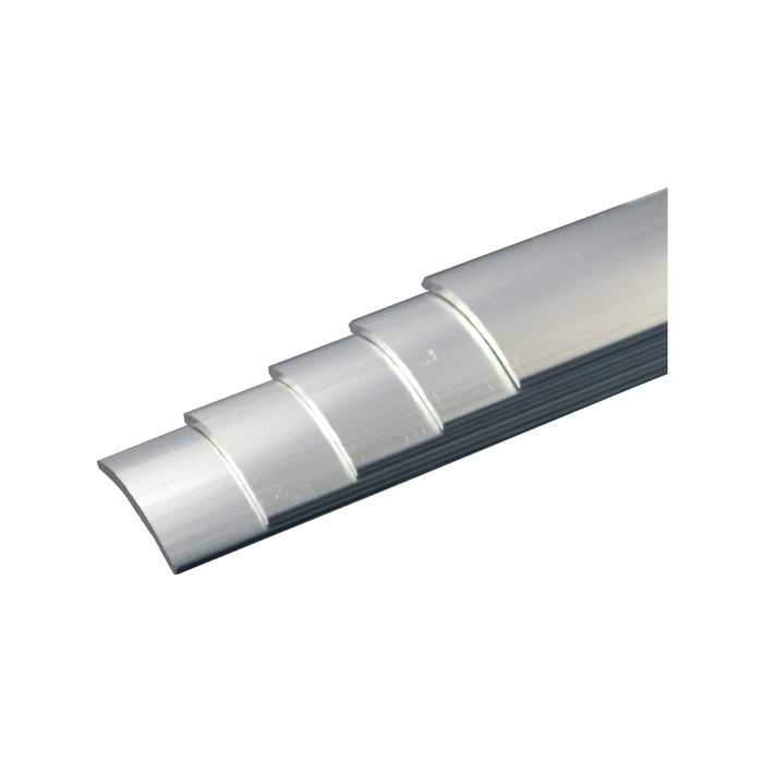Metal Mate 38.1 x 4.75mm 1m Aluminium Crescent Mould - 1m - Bunnings ...