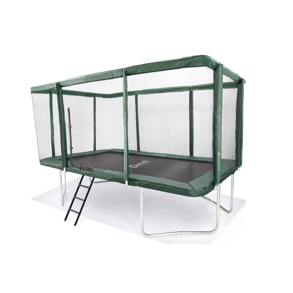 GeeTramp Force 9x14ft Rectangle Trampoline - High Bounce w/Australian ...