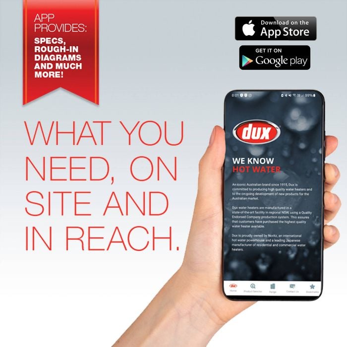 Dux 250L 3.6kW Proflo Electric Storage Water Heater Hard Water ...