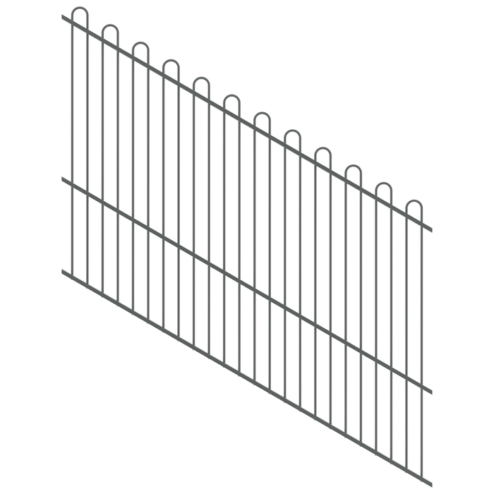 ProtectorAl 1201-2400W x 1800H Monument Loop Top Pool Fence Panel Raked ...