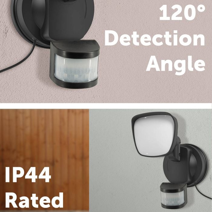 Arlec Solar Hybrid Powered Surnia Single Head Security Sensor ...