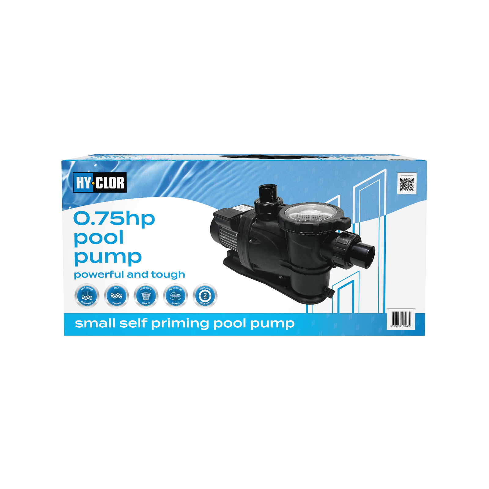 Hy Clor 0.75HP Single Speed Pool Pump Bunnings Australia