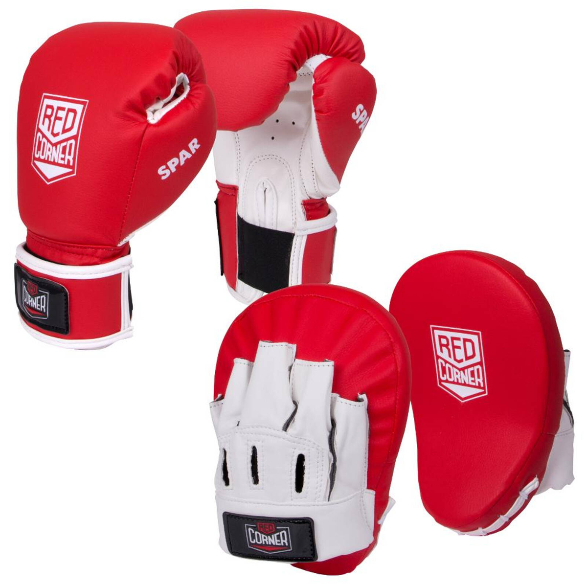 RCB Red Corner Boxing Junior Focus Kit - red - Bunnings Australia