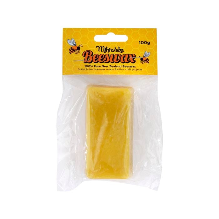 Mihiwaka 100g Beeswax Block - Bunnings New Zealand