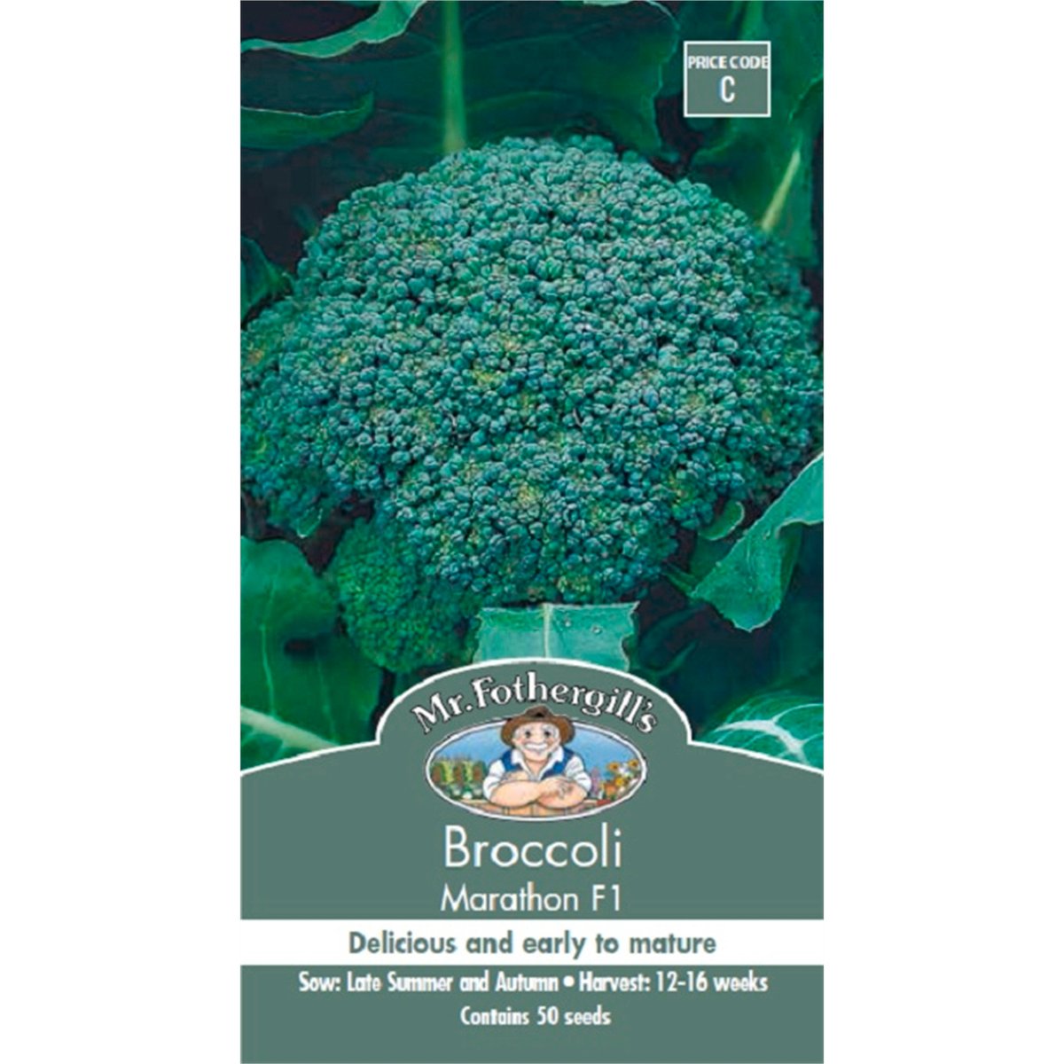 Mr Fothergill's Broccoli Marathon F1 Seeds - Bunnings New Zealand