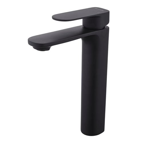 Mondella WELS 5 Star, 6L/Min Matte Black Rumba Tall Basin Mixer ...