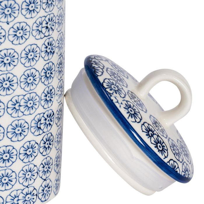 Nicola Spring Tea Coffee and Sugar Canister Storage Jar - Porcelain ...