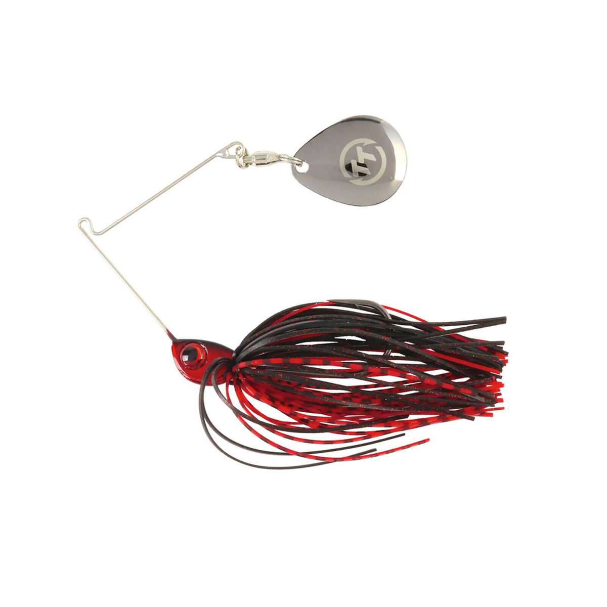 TT Lures 1/8oz Vortex+ Spinnerbait Fishing Lure - RED NIGHTMARE ...
