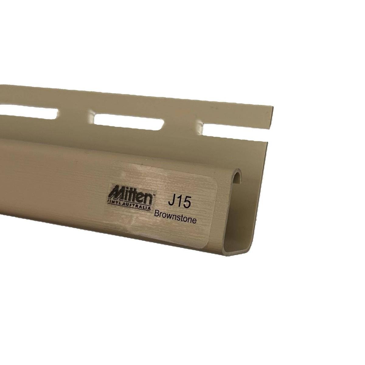 Mitten Vinyl Australia 3.66m Brownstone J15 Trim Vinyl Cladding ...