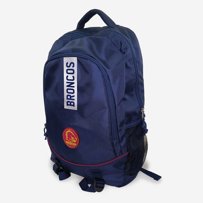 Brisbane Broncos NRL Stirling Sports Backpack Bag - Bunnings Australia