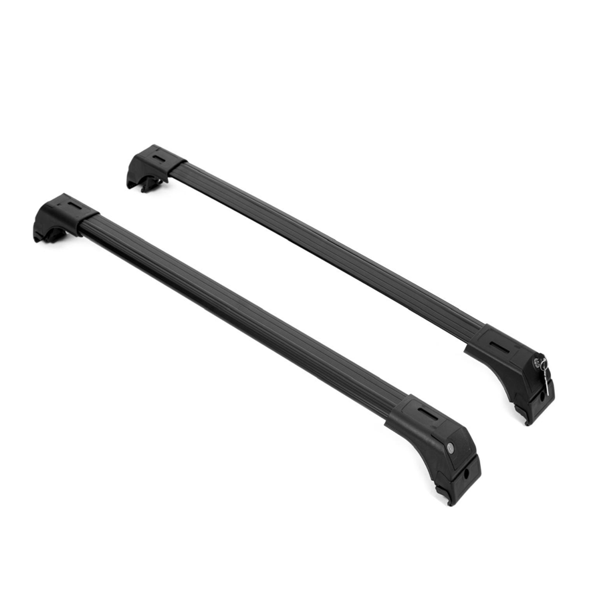 Skybar Roof Racks Volvo XC60 2008-2017 with Flush Rails - Black ...
