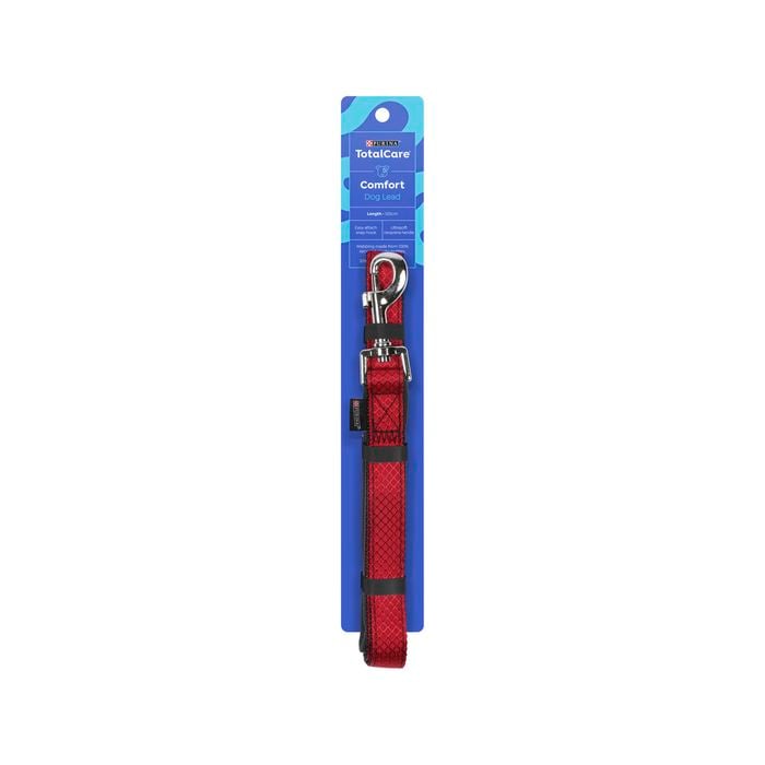 Purina Total Care 120cm Red Comfort Dog Lead - Bunnings Australia