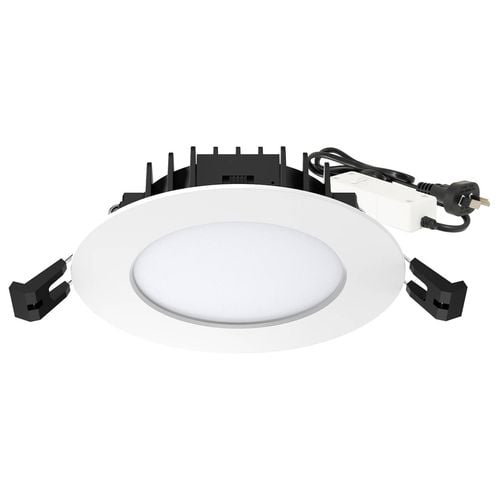 Arlec 9W 92mm IP65 Tricolour Dimmable LED Downlight - Bunnings Australia