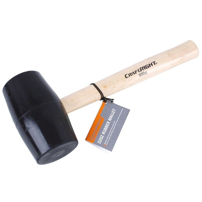 Craftright 32oz Rubber Mallet - Bunnings Australia