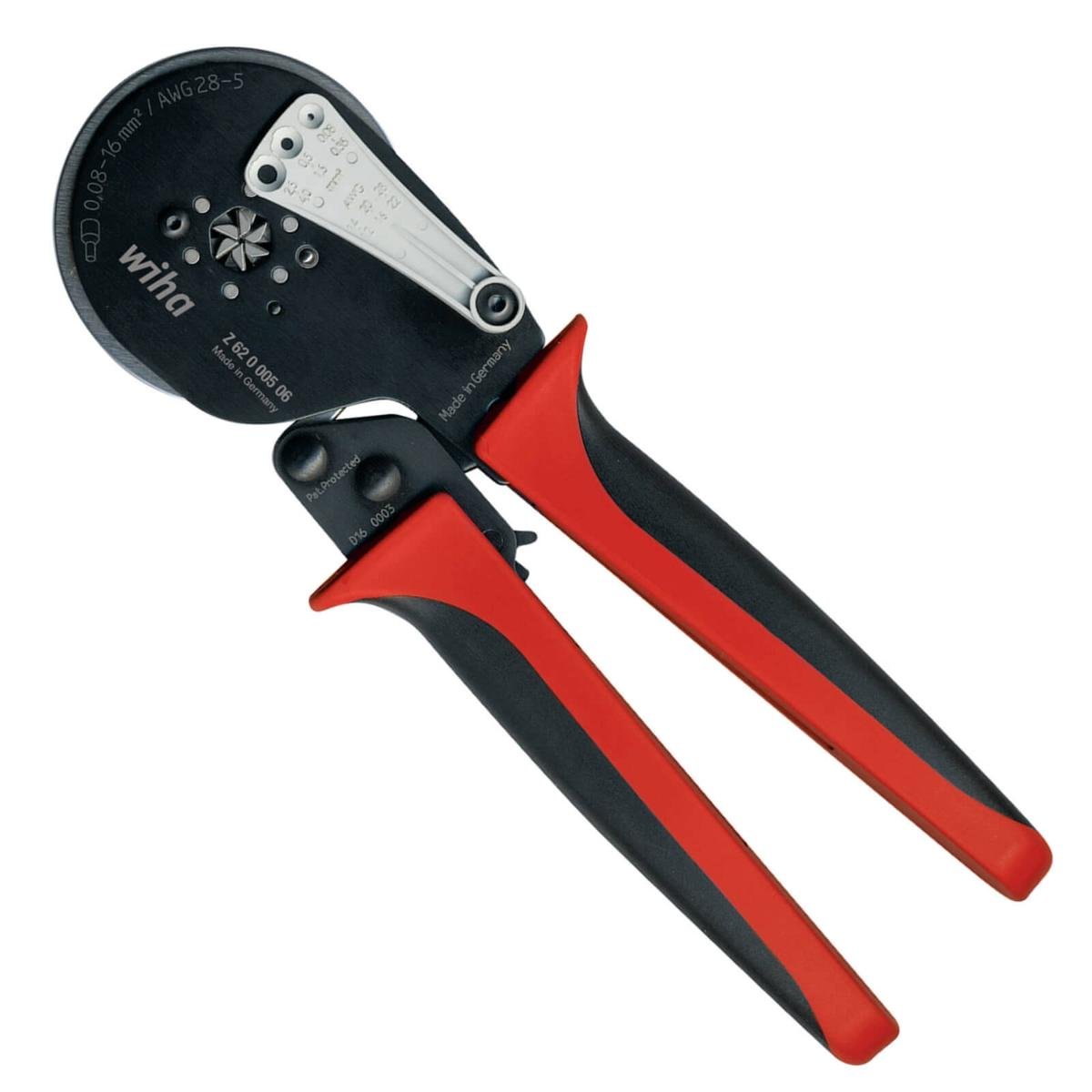 Wiha Wire Crimp Tool Hex Wire End Sleeves 0.08 - 16 mm² 210 mm ...