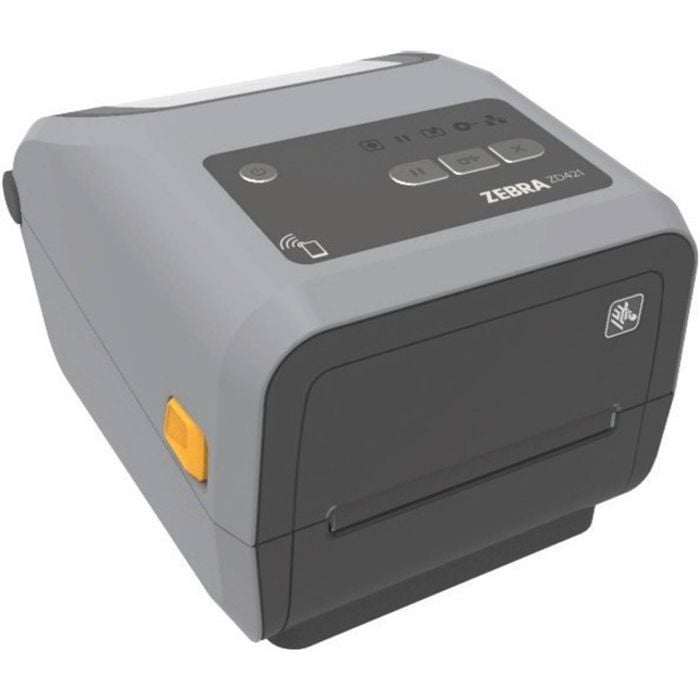 Zebra ZD421 Desktop Thermal Transfer Printer - Monochrome - Portable ...